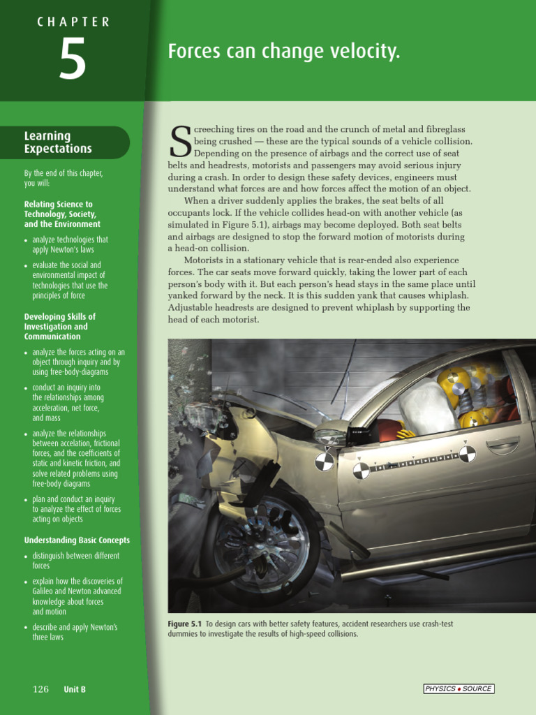 16 P11 SEch 05 | PDF | Force | Acceleration