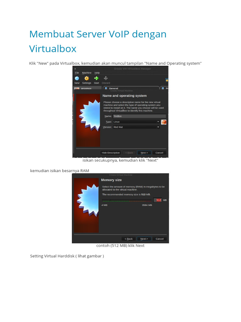 Panduan Membuat Server VoIP di VirtualBox | PDF | Komputer | Teknologi ...