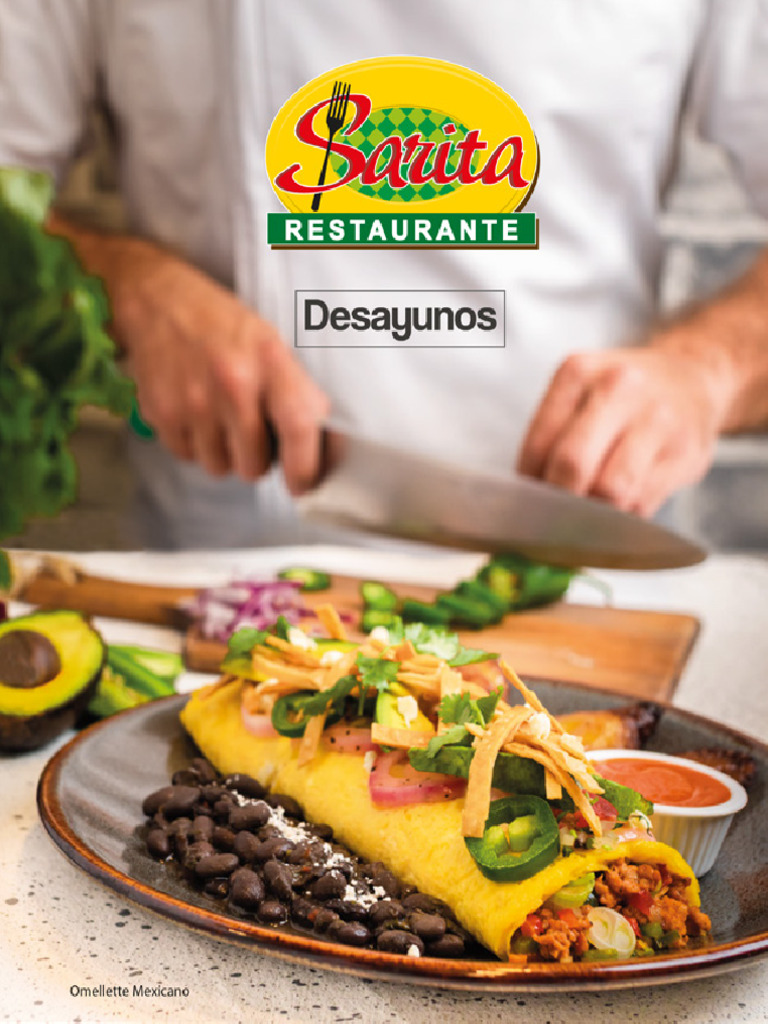 Menu Sarita Completo | PDF