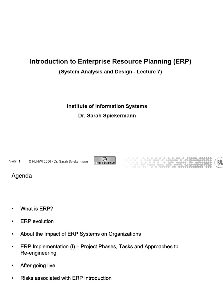 Erp | PDF | Enterprise Resource Planning | Business Process