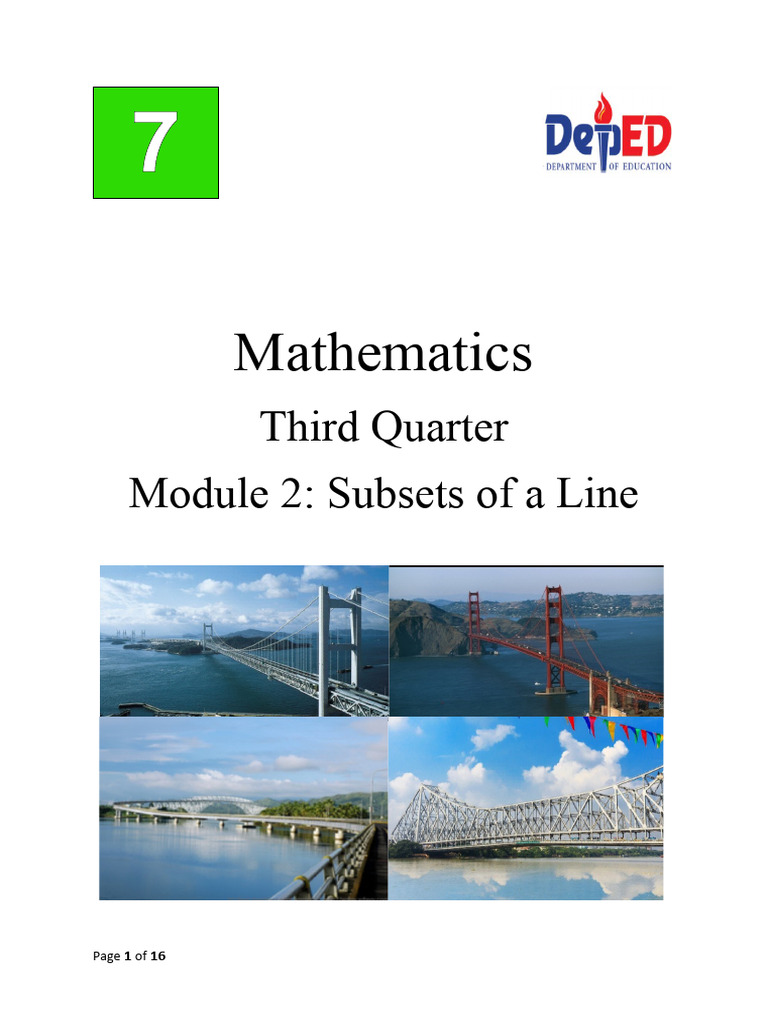Math 7 - Quarter 3 - Module 2 | PDF | Copyright | Learning