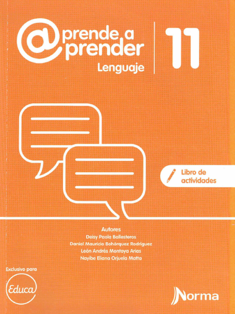 Aprende A Prender Lenguaje 11 Libro de Actividades | Descargar gratis PDF | Héctor | Aquiles