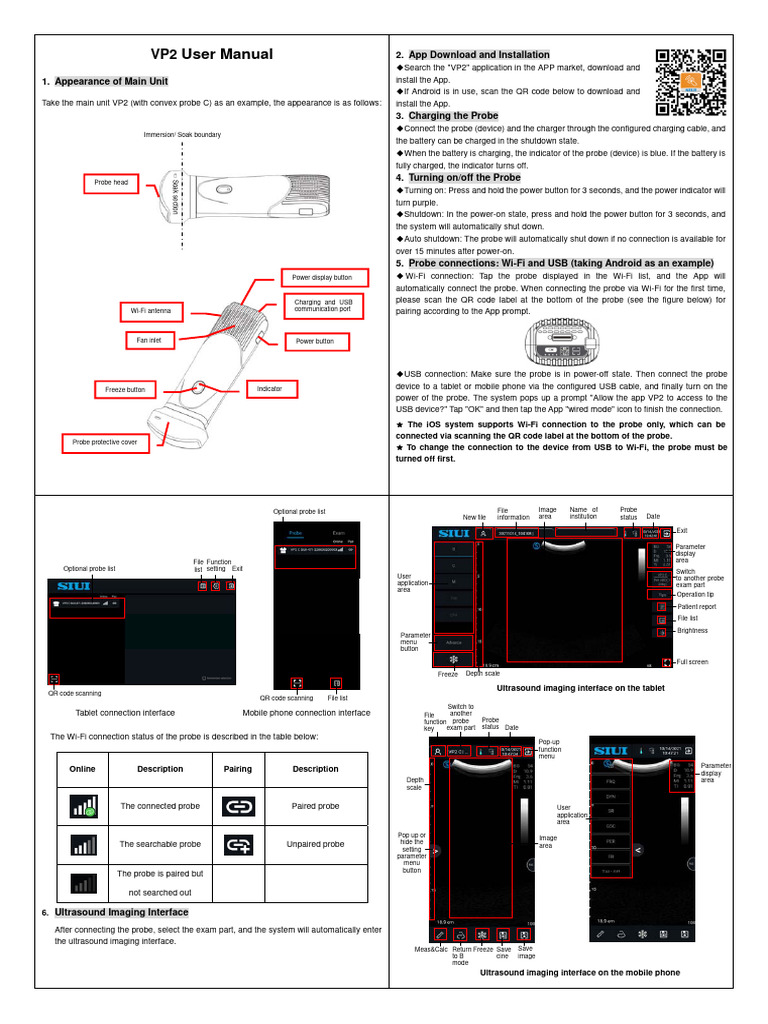 VP2 Quick Guide | PDF | Mobile App | Qr Code