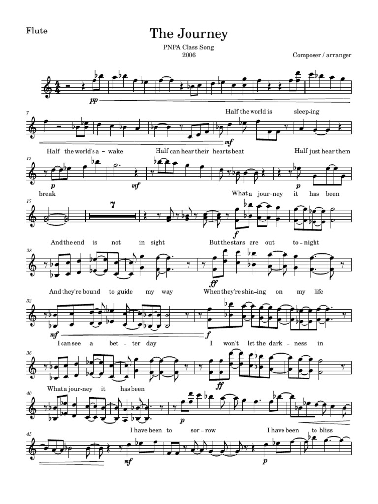 The Journey-Flute | Download Free PDF | Woodwind Instruments