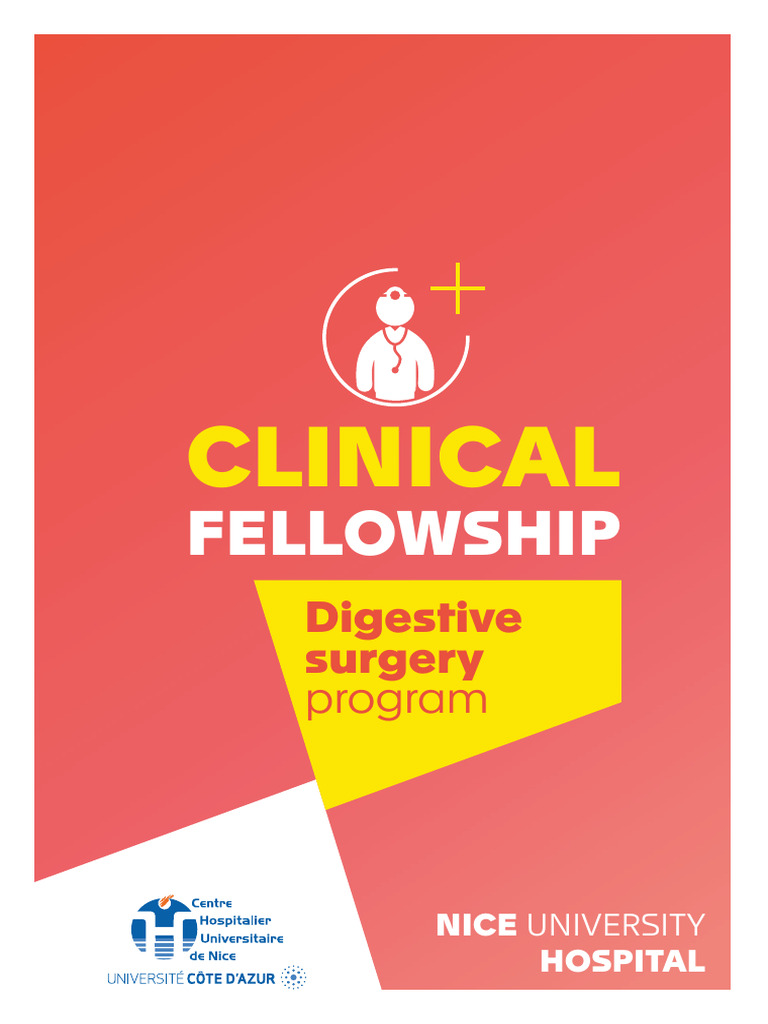 Digestive Surgery Fellowship Program | PDF | Surgery | Medicine