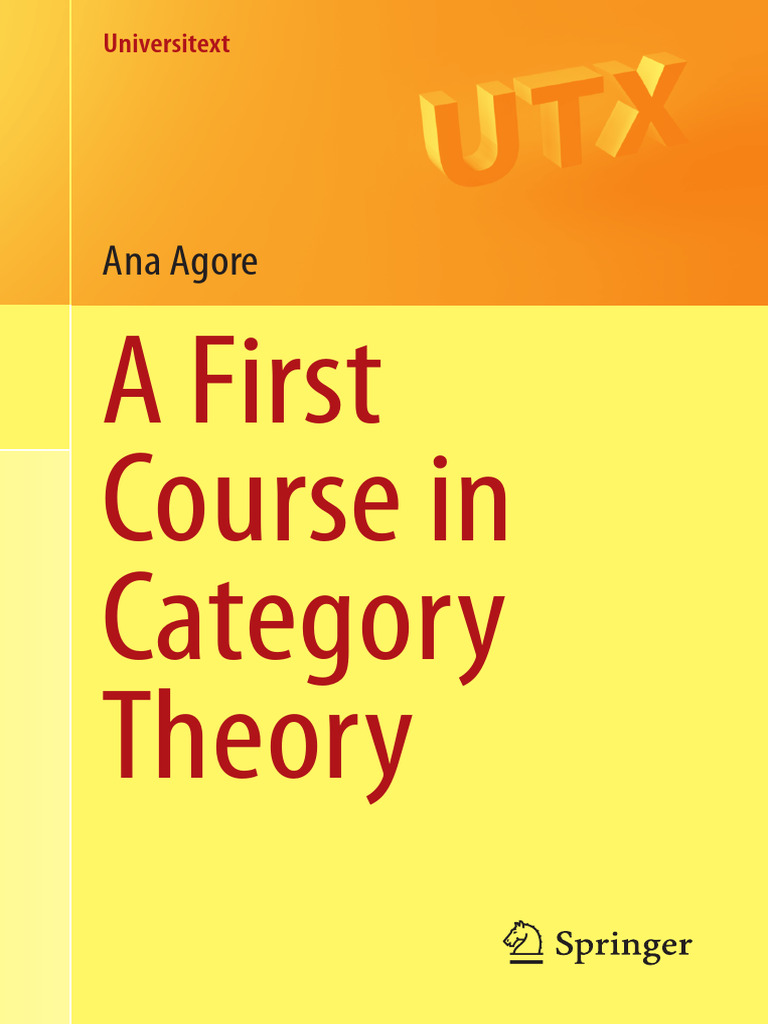 A First Course in Category Theory (Agore) | PDF | Category Theory ...