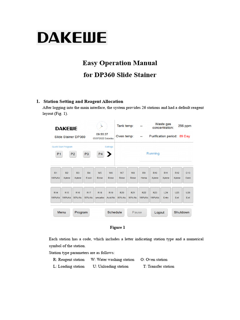 8-YL-SHJL-DP360-0007-EN DP360 Slide Stainer Easy Operation Manual V2.0 | PDF | Menu (Computing ...