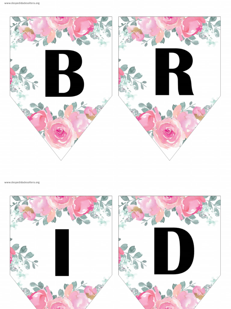 Bannner Bride To Be | PDF