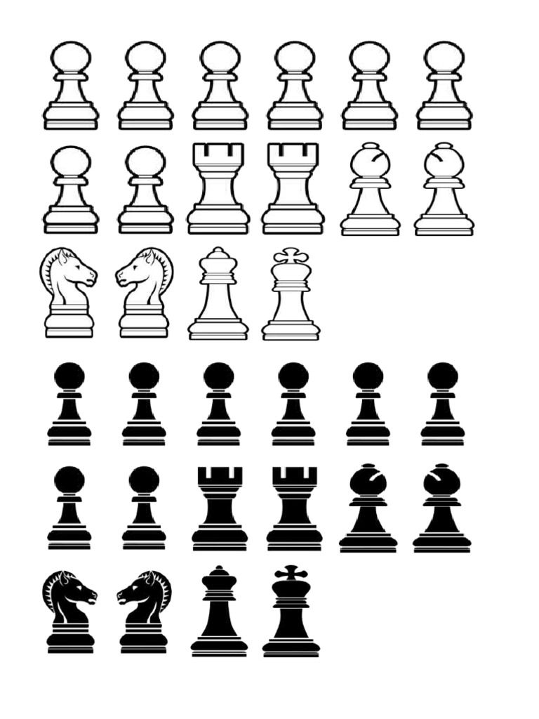 Piezas de Ajedrez | PDF