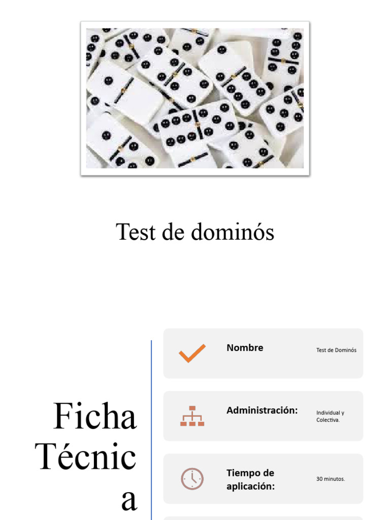 Test de Dominós | PDF | Inteligencia | Cognición