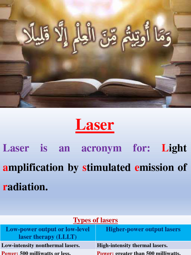 Laser PDF | Download Free PDF | Laser | Light