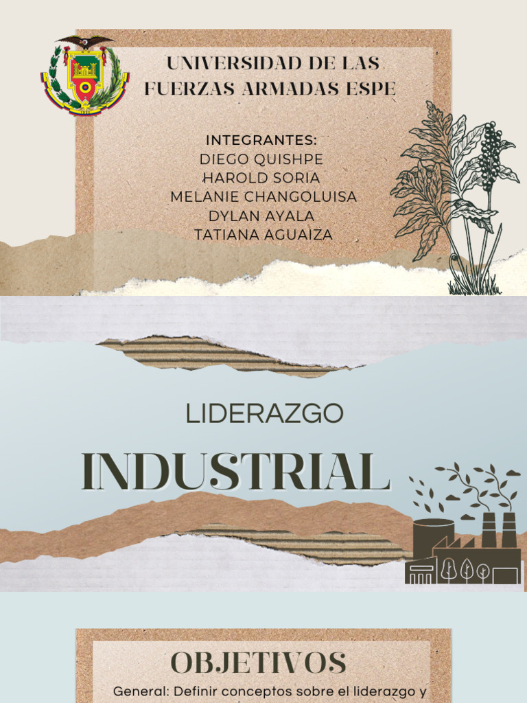 Liderazgo Industrial Pdf Liderazgo Aprendizaje