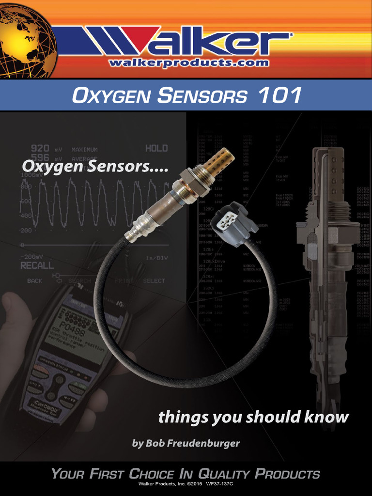 O2 SENSORS 101 INFORMATION A4sized BOOKLET WF37-137C | PDF | Manufactured Goods | Engine Technology