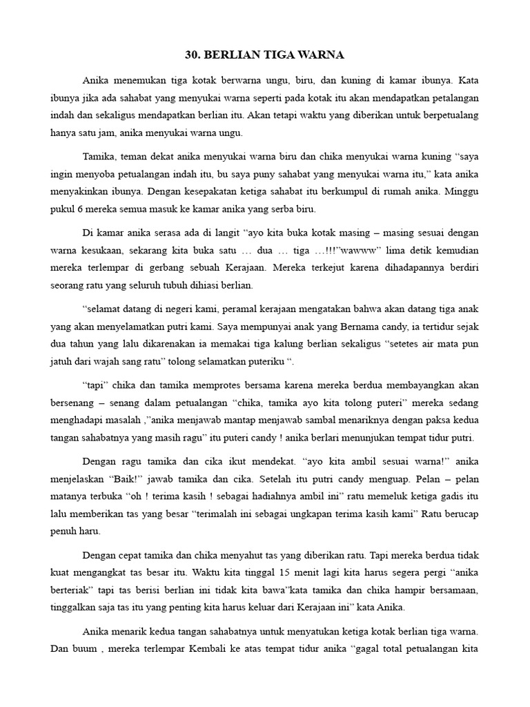 Berlian Tuga Warna | PDF