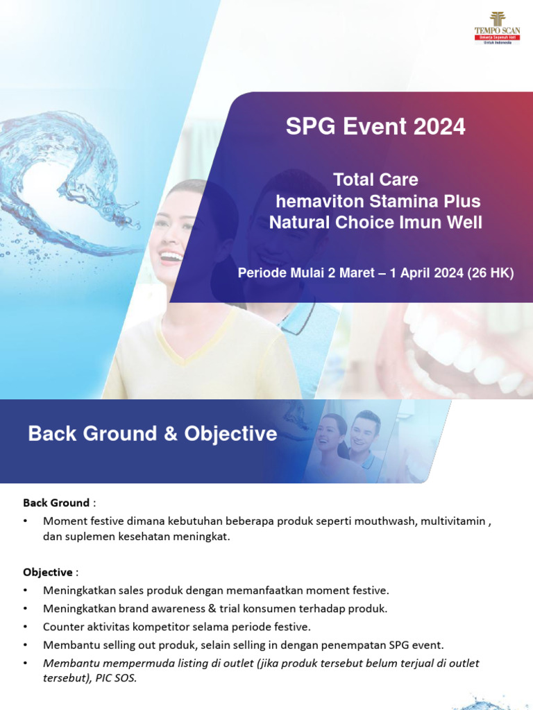 Brief SPG Event 2024 FINAL UP DATE | PDF | Bisnis