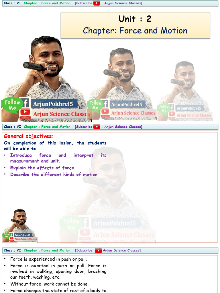 Force and Motion | PDF