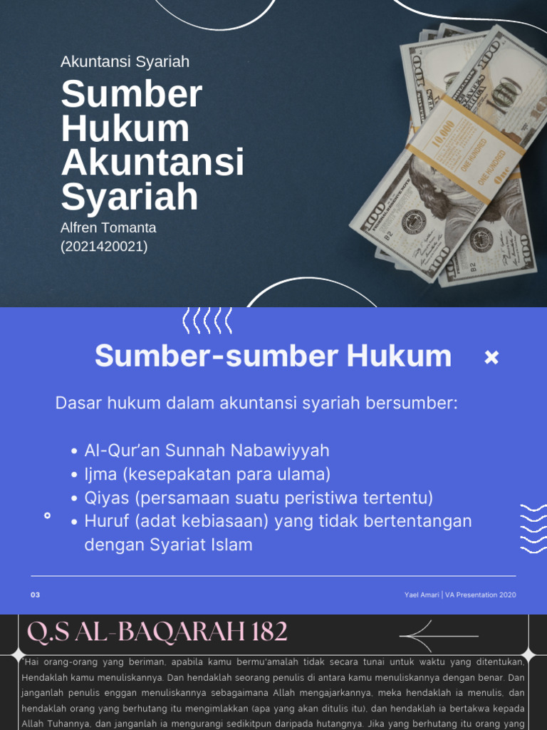 Sumber Hukum Akuntansi Syariah | PDF