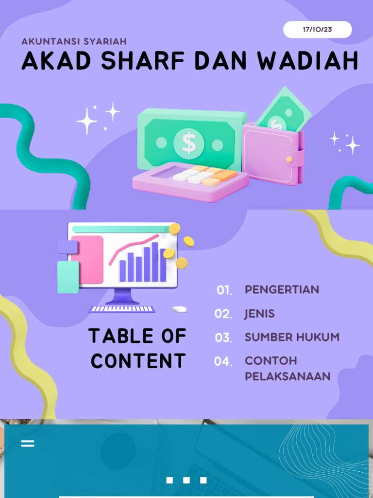 Akad Wadiah Dan Sharf | PDF