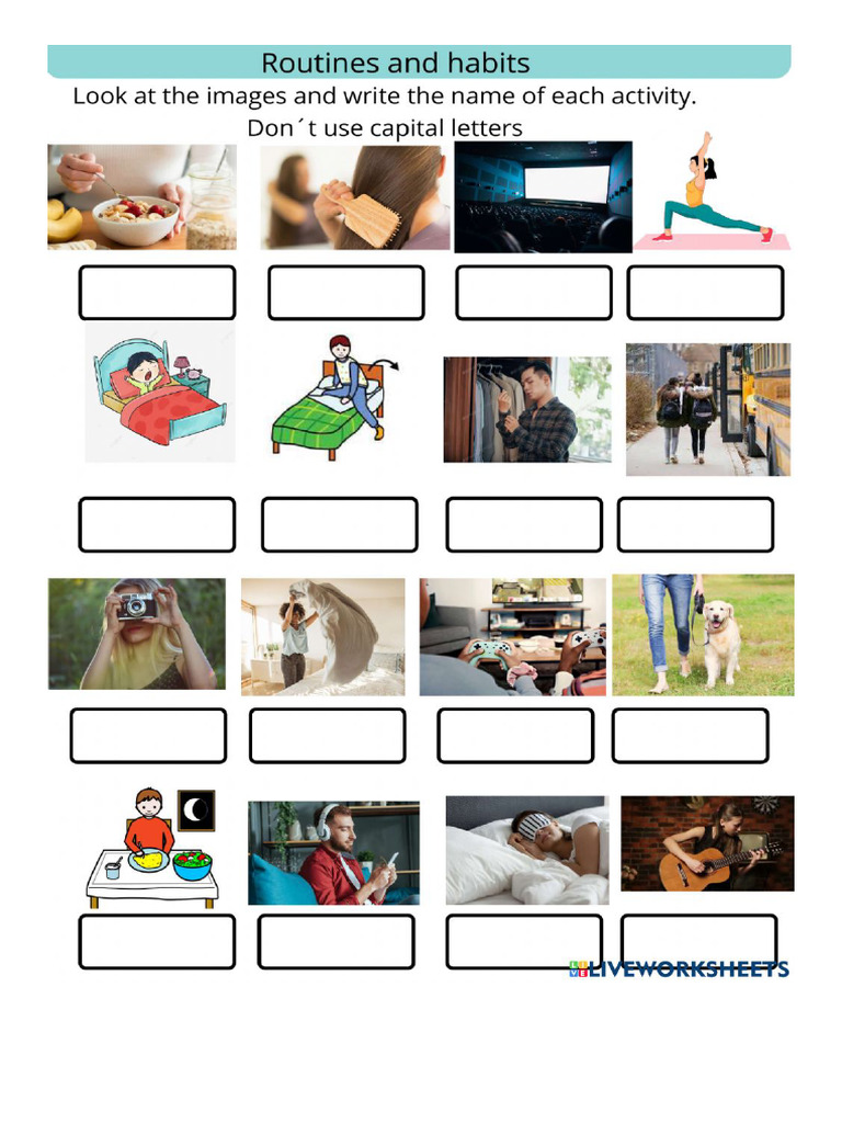 Habits & Routines | PDF