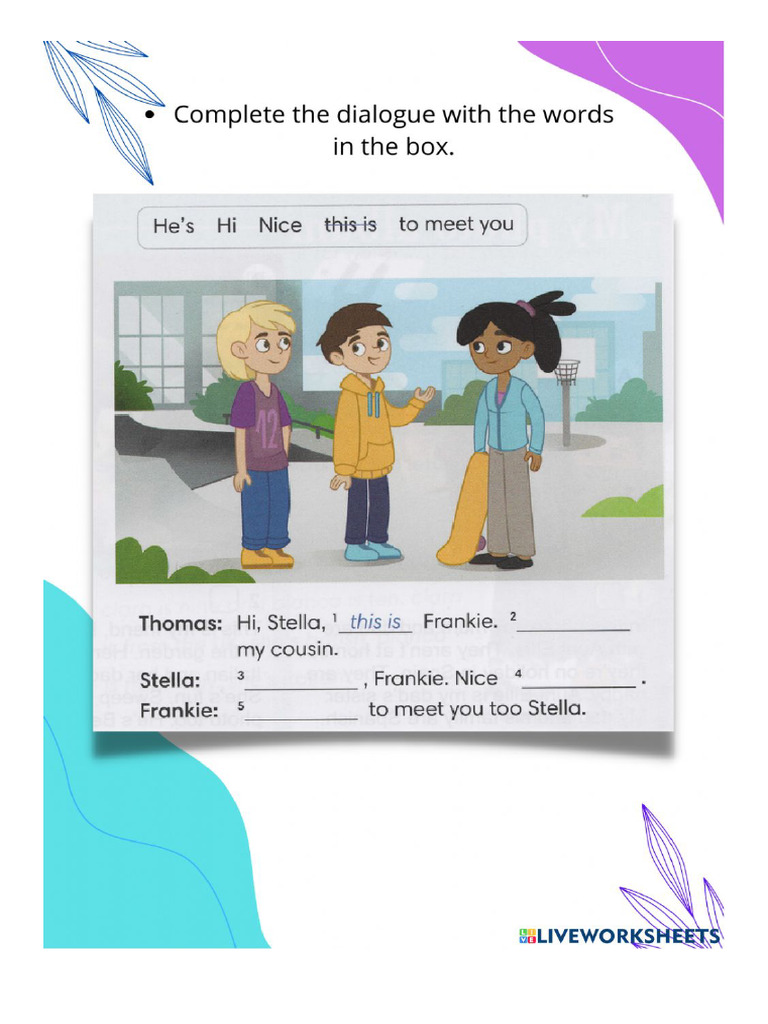 Dialogue Completion | PDF