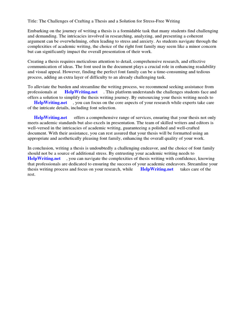 Thesis Font Family Download | Download Free PDF | Typefaces | Zip (File ...