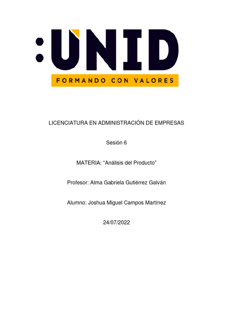 Sesion 6 Analisis del producto | PDF | Nike | Marketing