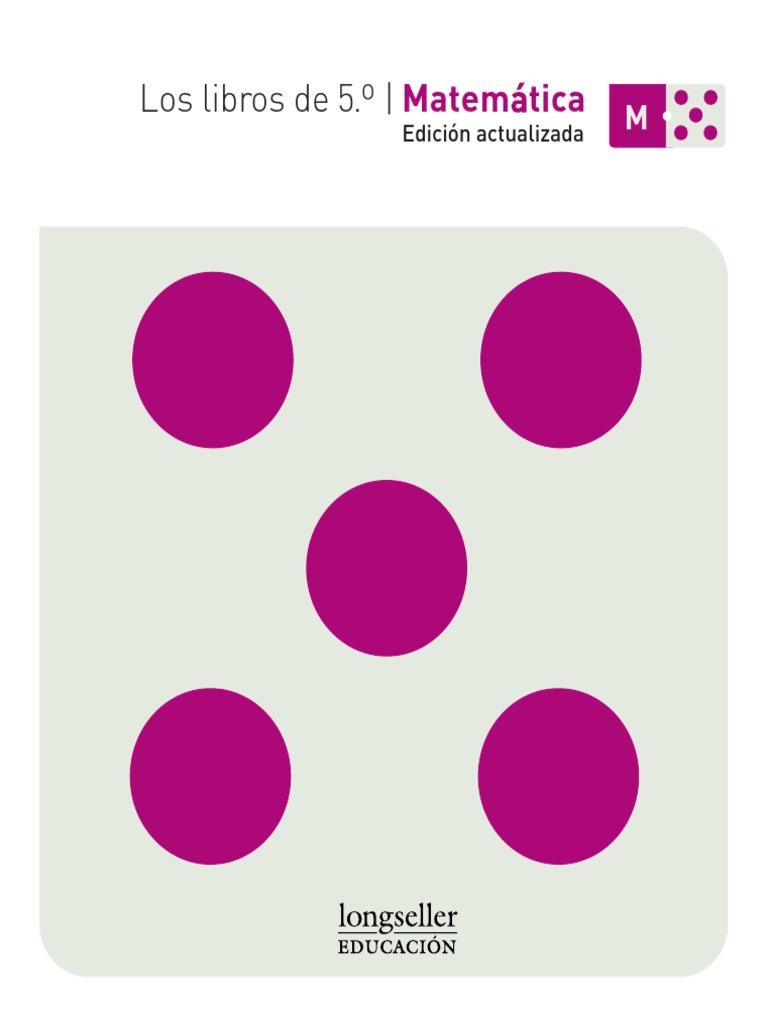 Libro de Matemáticas 5° Grado PDF | PDF | División (Matemáticas) | Números