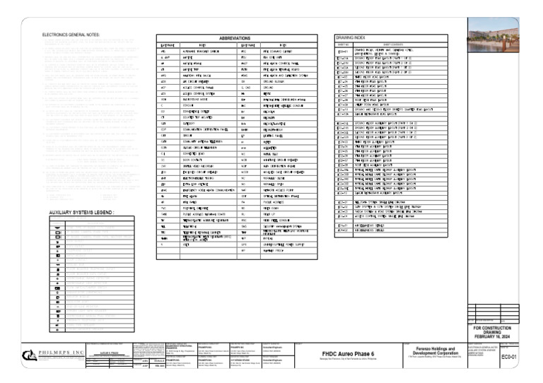 Ec0-01 General Notes | PDF | Electrical Engineering | Electricity