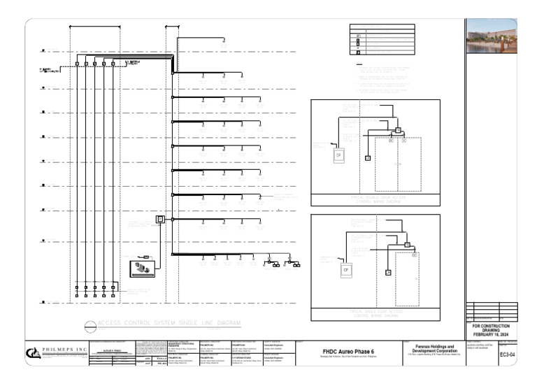 Ec3-04 Accesss Control Single Line Diagram | Download Free PDF ...