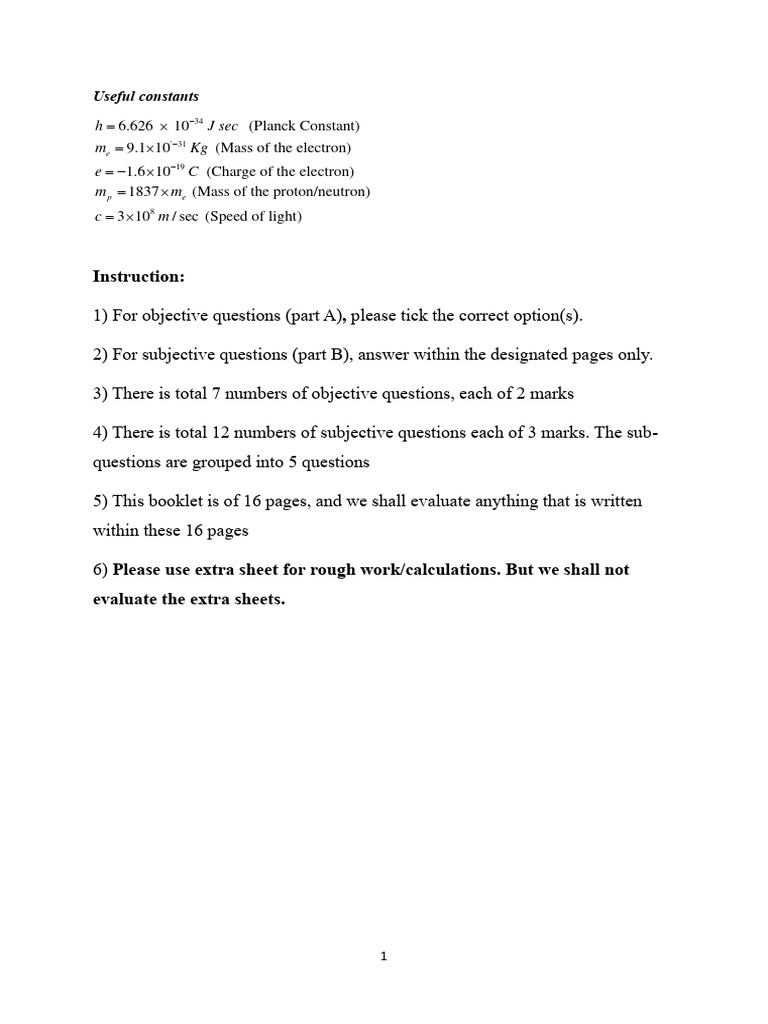PoW Endsem Answer | PDF | Radiation | Electron