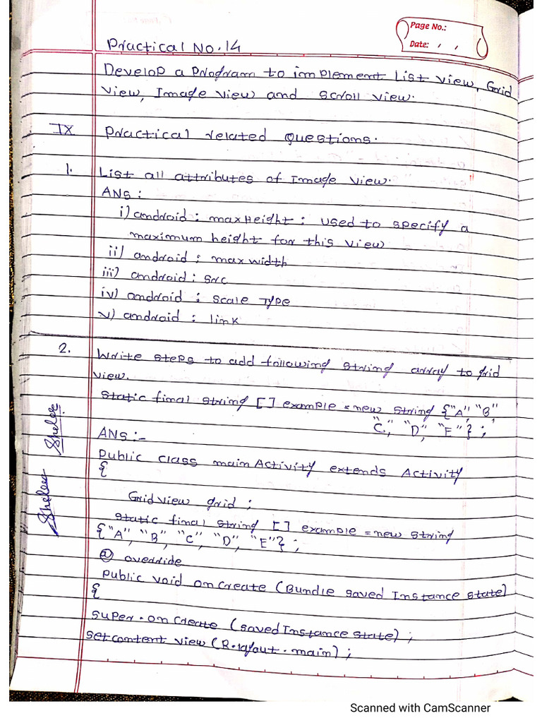 Mad Practical 14-32 | PDF