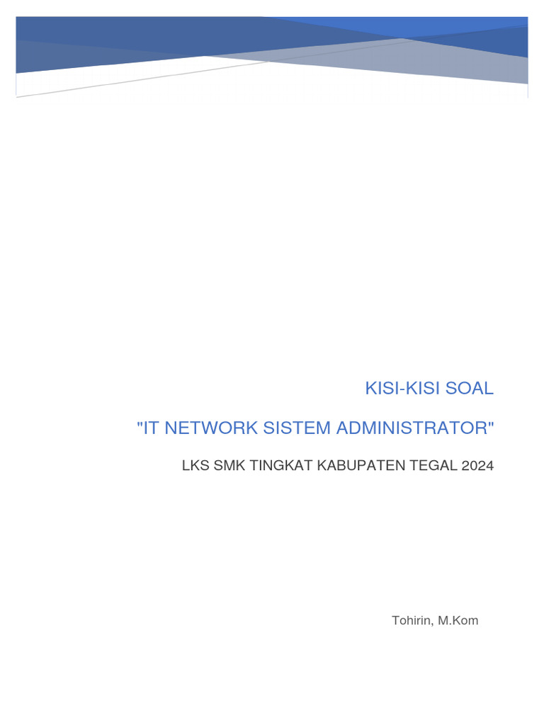 Kisi2 LKS | PDF