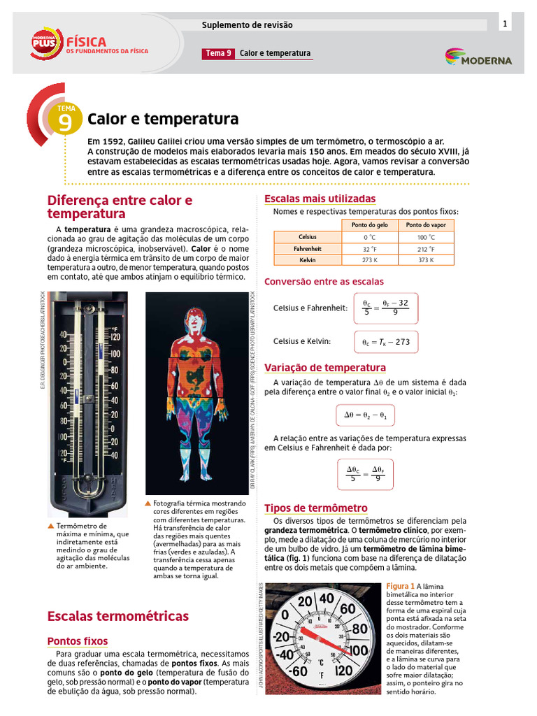 Calor e Temperatura | PDF