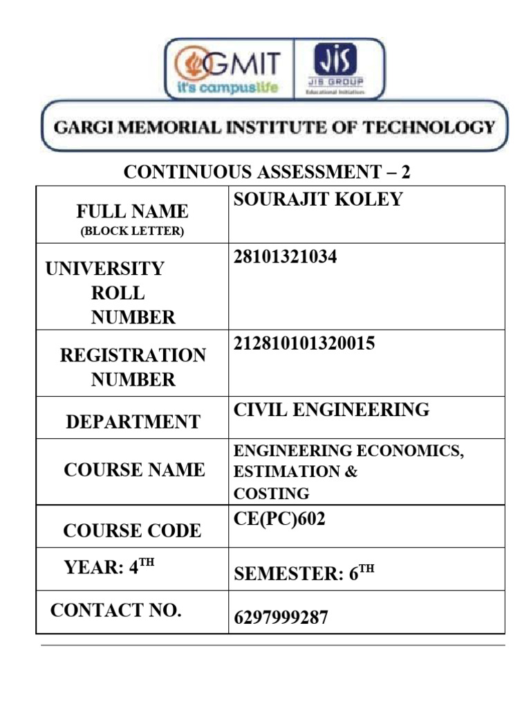 Ce (PC) 602 | PDF | Depreciation | Business
