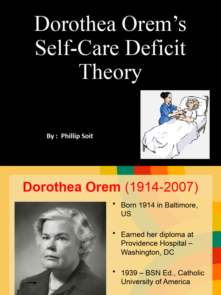 Dorothea Orem | PDF | Nursing | Behavioural Sciences