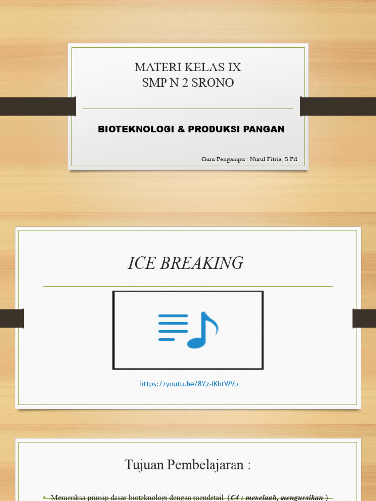 Materi Kelas Ix | PDF