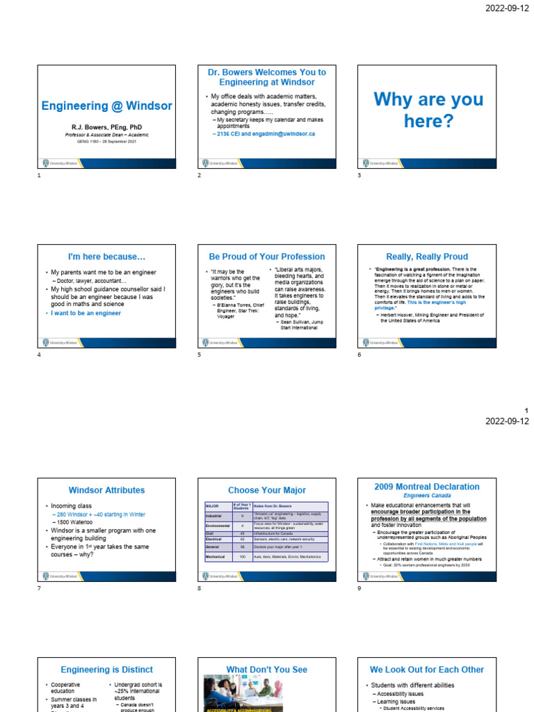 Course Introduction DR - Bowers | PDF