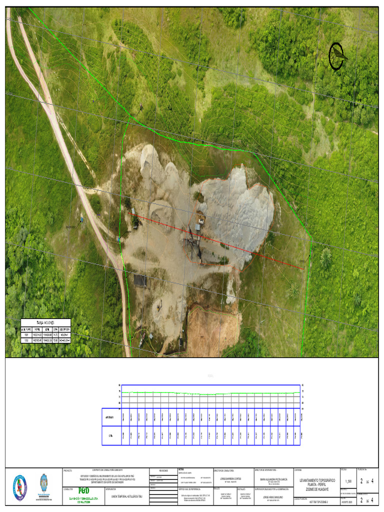 02 Plano Topo Zodme de Huasaye-Planta-Perfil | PDF