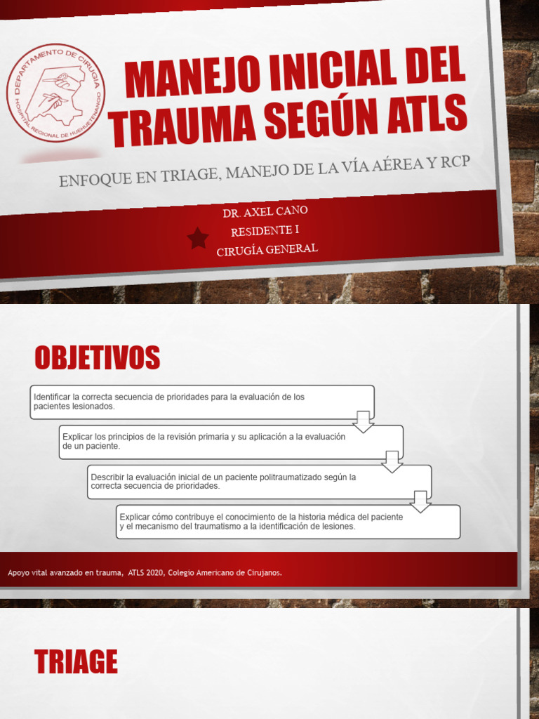 Manejo_inicial_del_trauma_ATLS_corregido[1] | PDF | Reanimación ...