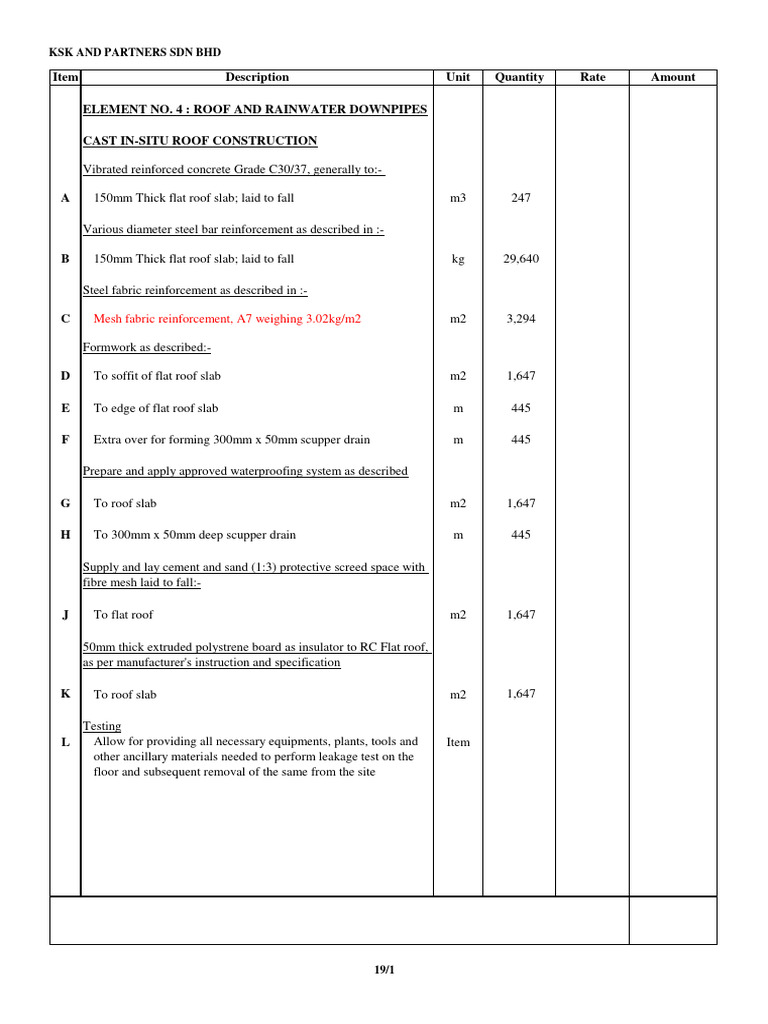 BQ Roof - Waterproofing | PDF