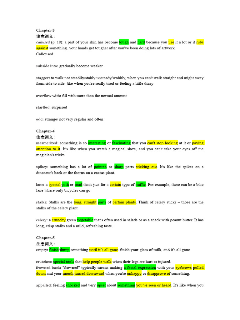 The War That Saved My Life Chapter 3-5 | PDF | Self-Improvement