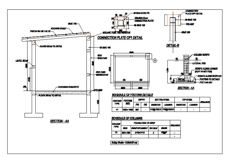 Etl Compressor Room Layout & Sec PDF 240304 172032 | PDF