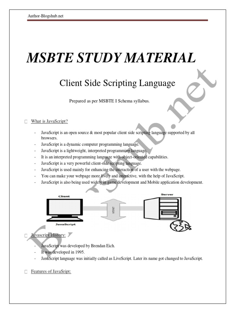Javascript Unit1 1 1 Download Free Pdf Control Flow Java Script