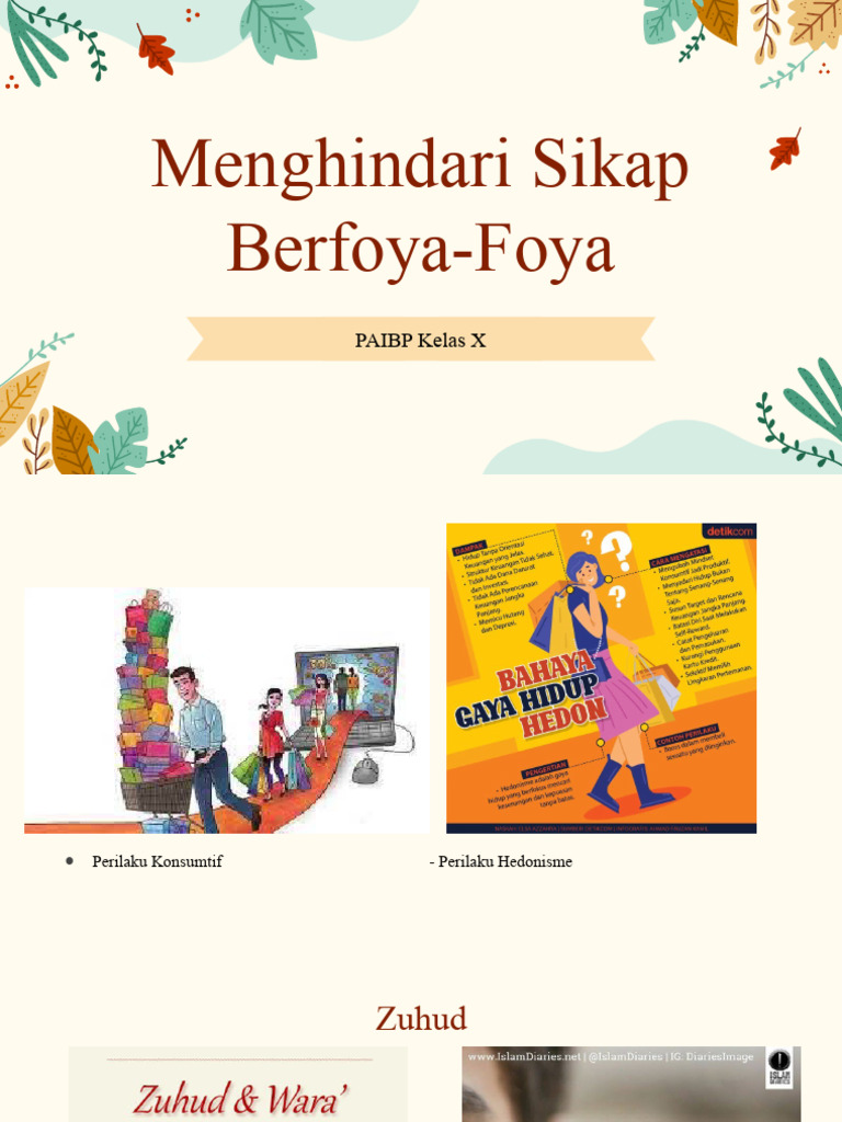 Perilaku Tabzir Dan Israf | PDF