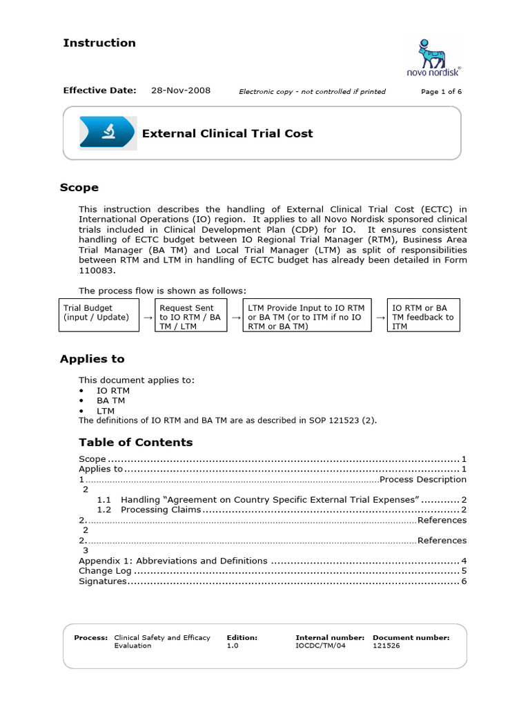 Doc.121526-External CT Cost | PDF | Clinical Trial