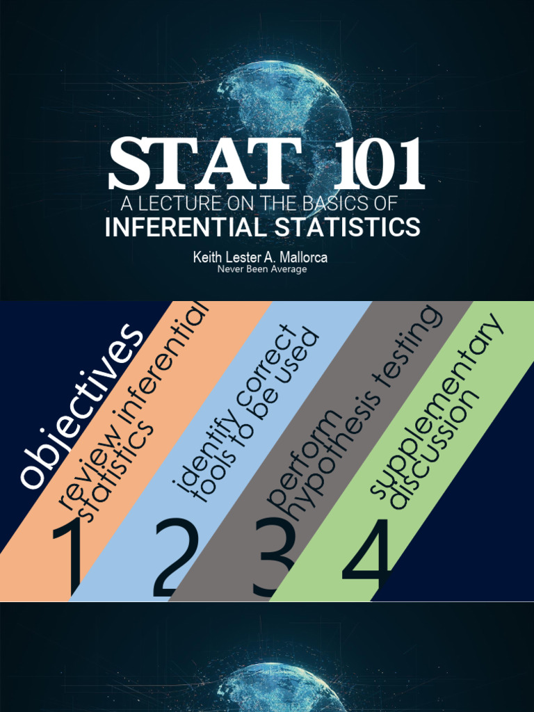 PDF - 4.2 Review On Inferential Statistics Choosing The Correct Tool ...