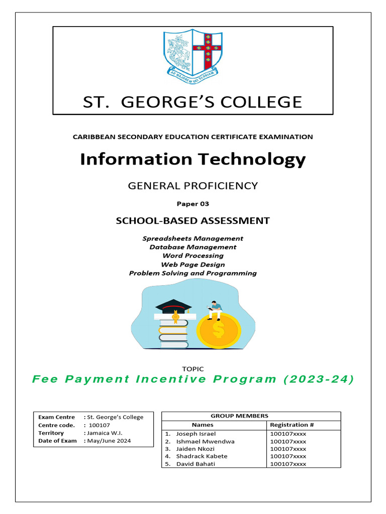 Fee Payment Incentive Program Overview | PDF | Databases | Spreadsheet