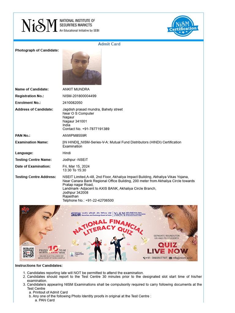 Ankit Mundra Nism Print | PDF | Computing