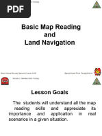 Land Navigation Powerpoint | PDF | Elevation | Contour Line