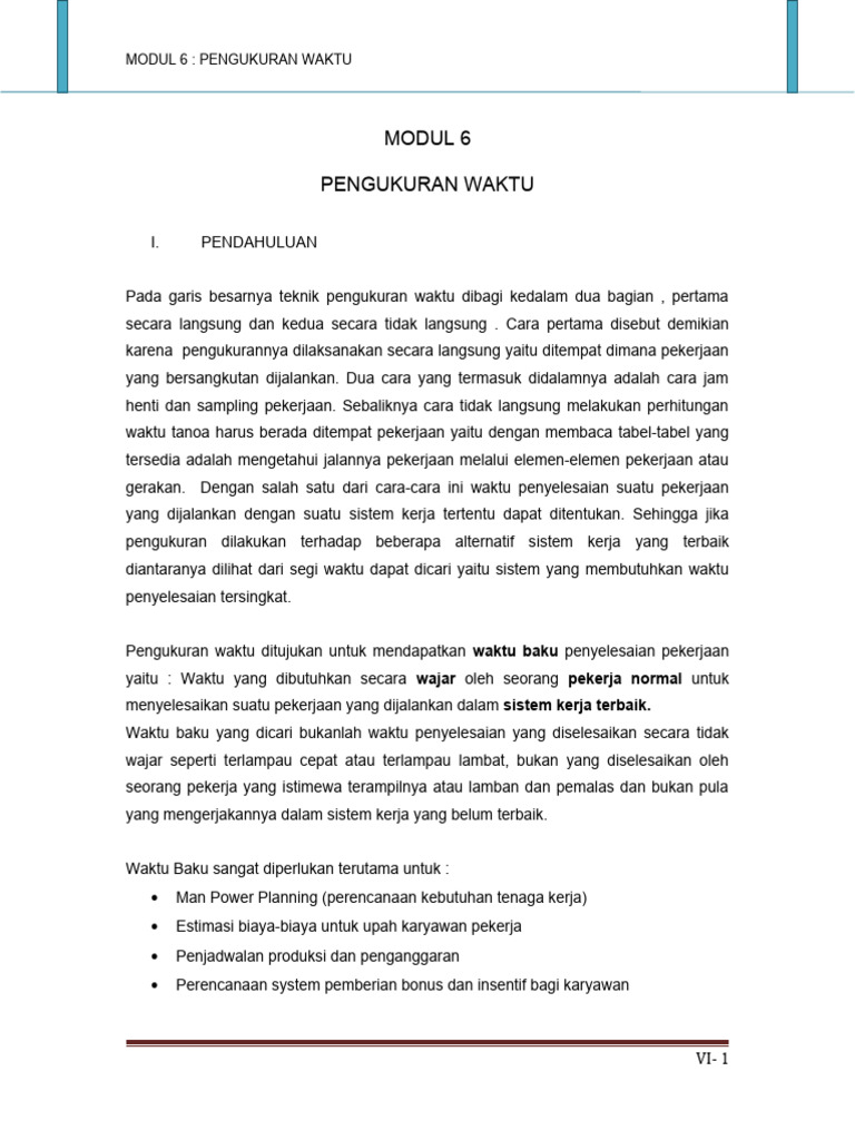 Modul 6 Pengukuran WKT | PDF | Teknologi & Rekayasa